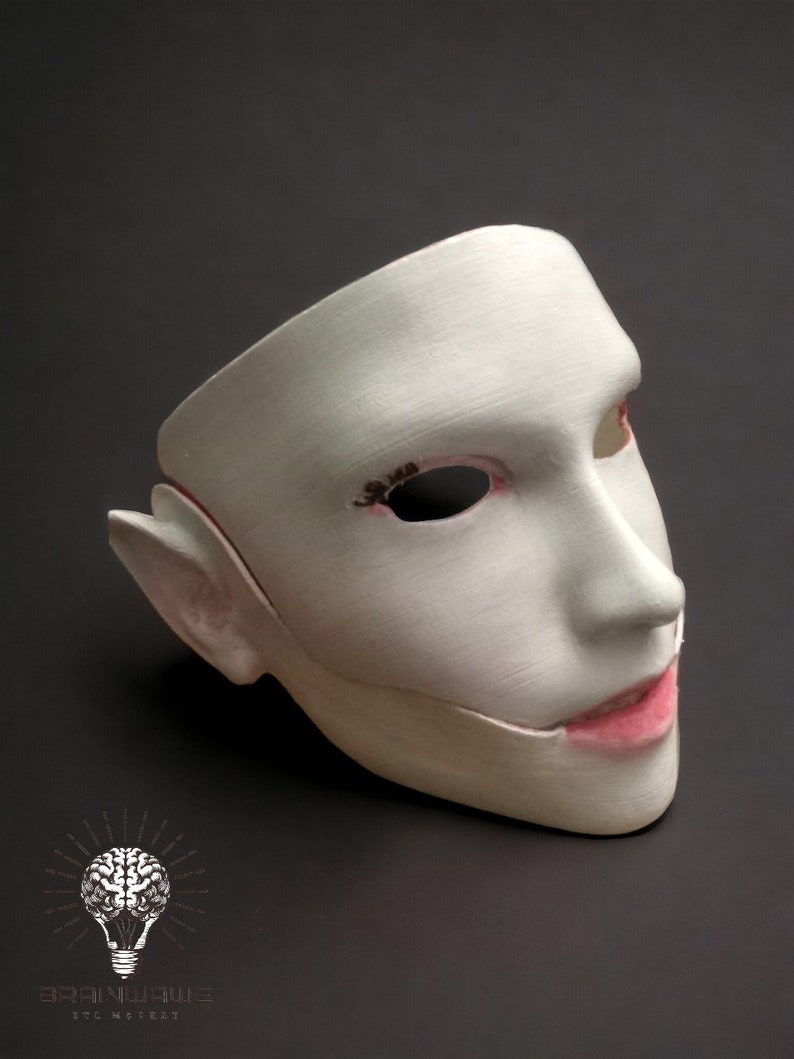 Sarokichi Styled Halloween Mask 3D Stl Files Fan Made Articulated ...