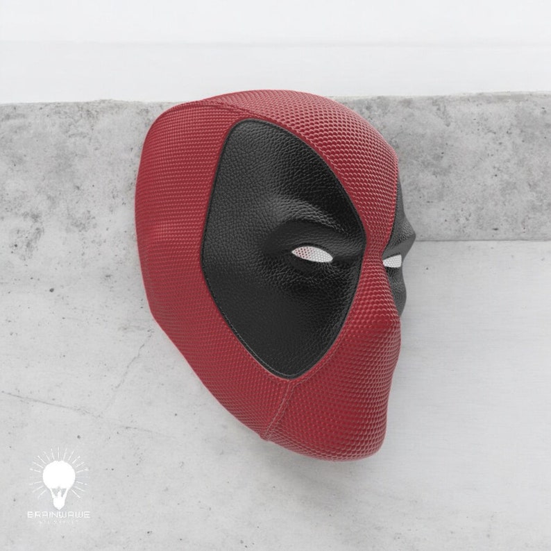 Buy Deadpool 3d Magnetic Mask STL File 3D Cosplay Prop STL File ...