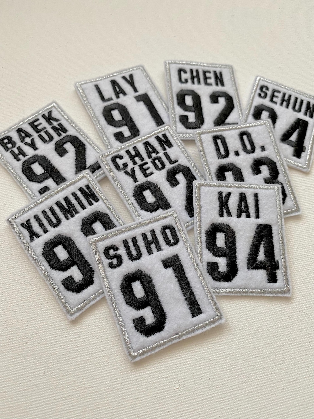 Kpop Embroidered Patches, Sew on Patches, Gift for Kpop Fan, Kpop ...