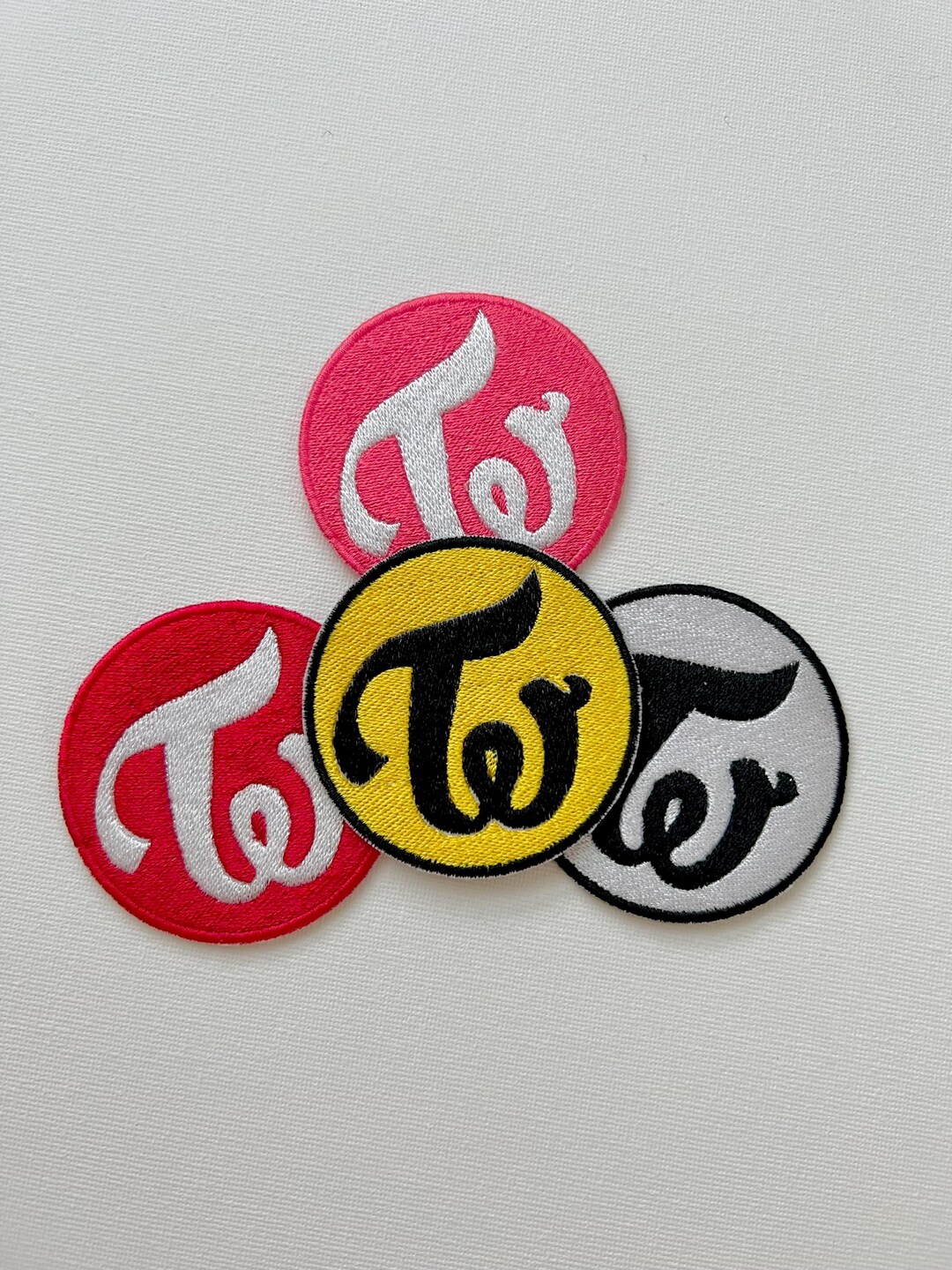 Twice Embroidered Patches, Sew on Patches, Patches for Bags, Patches, Twice, Kpop Patch, Once ...