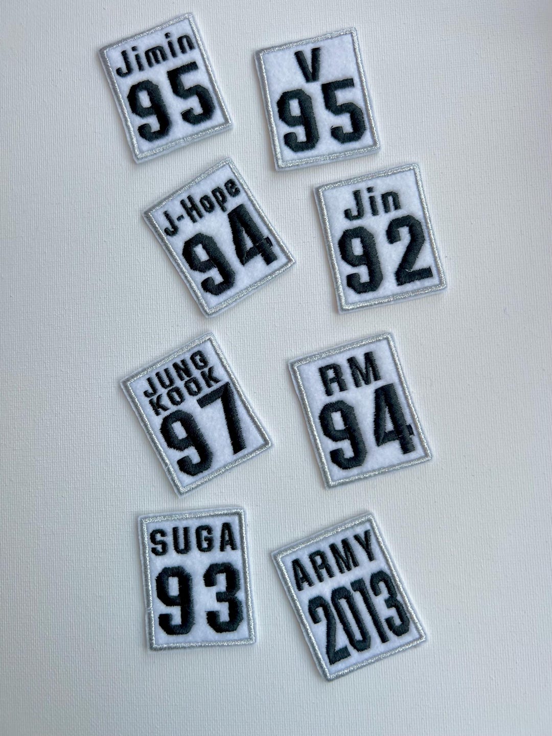 Bts Embroidered Patches, Sew on Patches, Patches for Bags, Kpop Patch ...