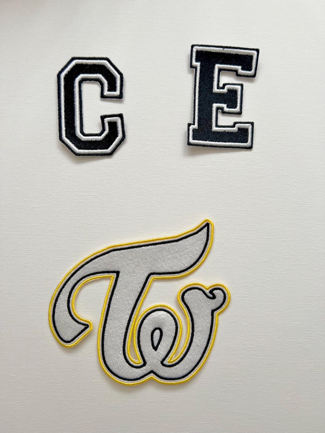 Twice Embroidered Patches, Sew on Patches, Patches for Bags, Kpop ...