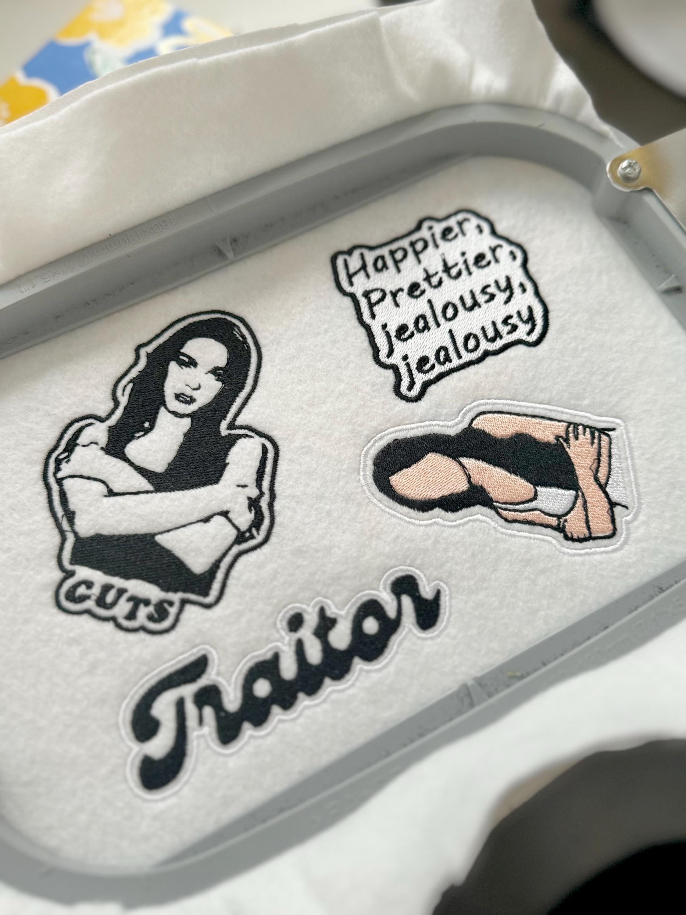 O R Sew on Embroidered Patches, Custom Patches, Music Patches, Patches ...