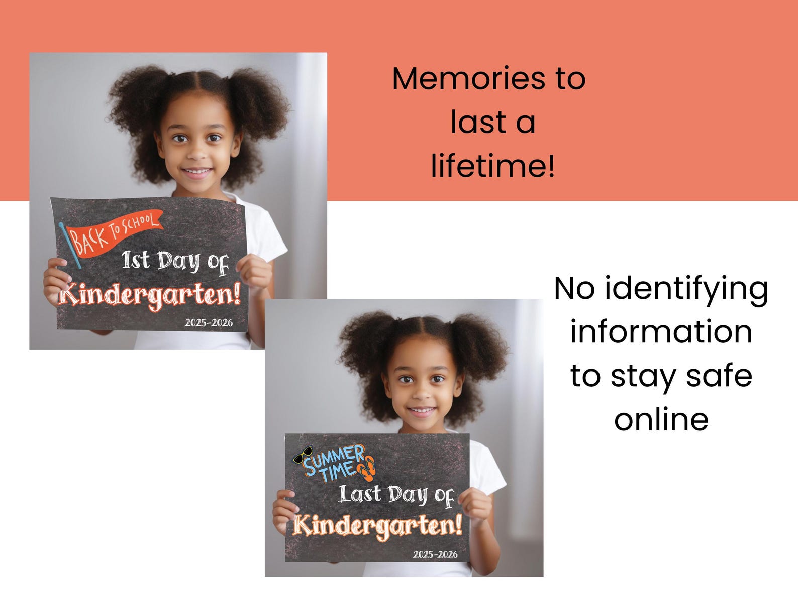 Printable Back to School Chalkboard Signs | First Day and Last Day ...