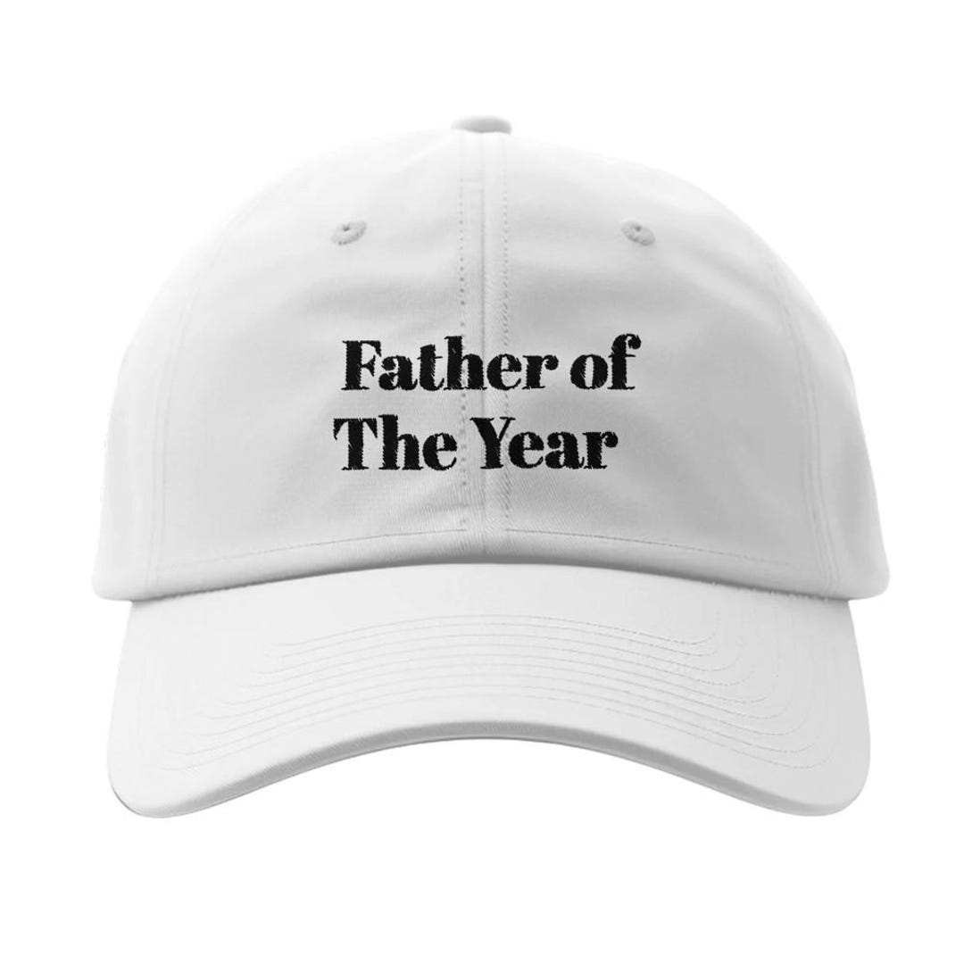 Fitted Baseball Cap father of the Year Perfect Gift for Dads - Etsy