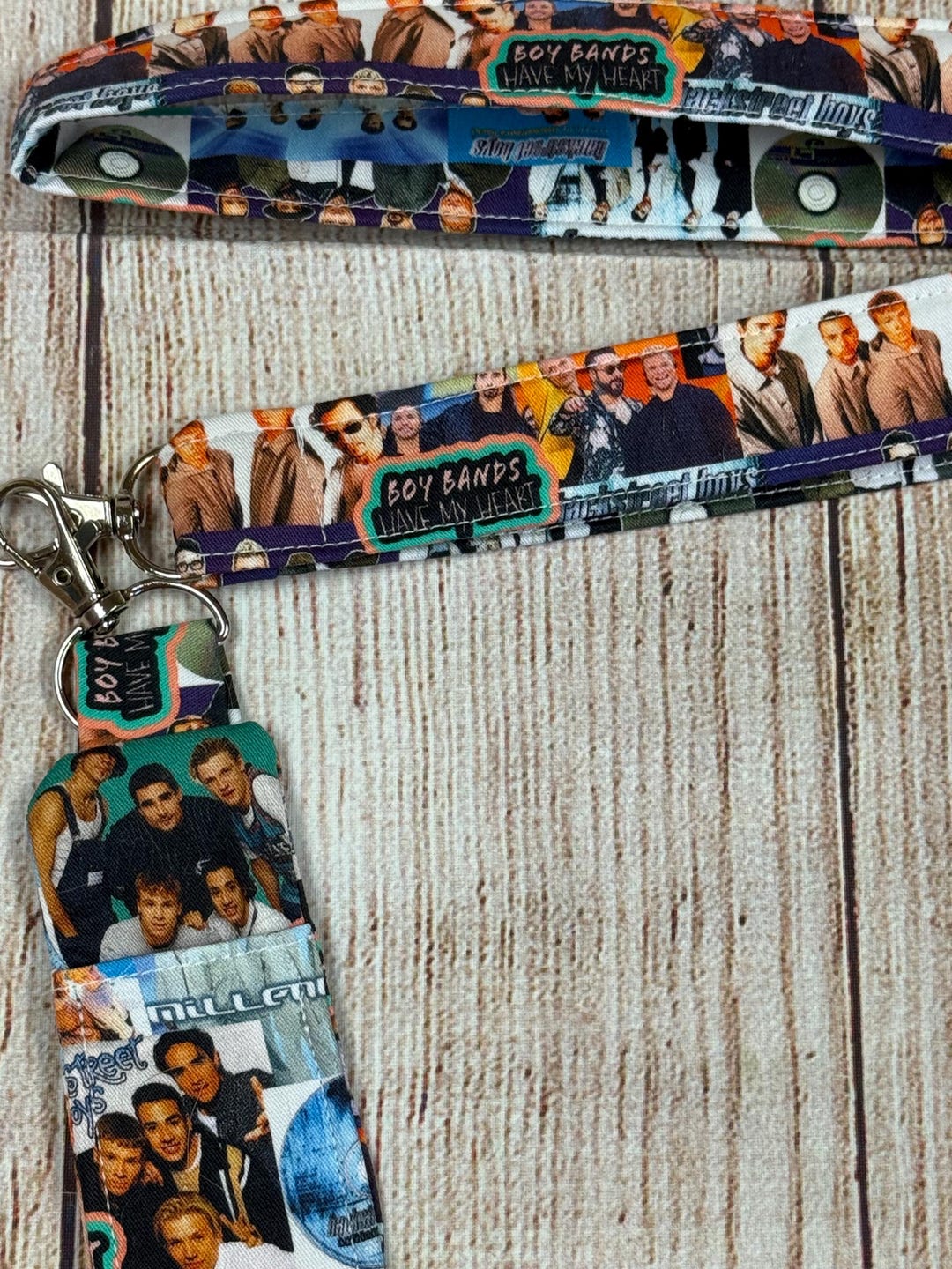 Boy Band Lanyard NKOTB NSYNC Backstreet Boys - Etsy