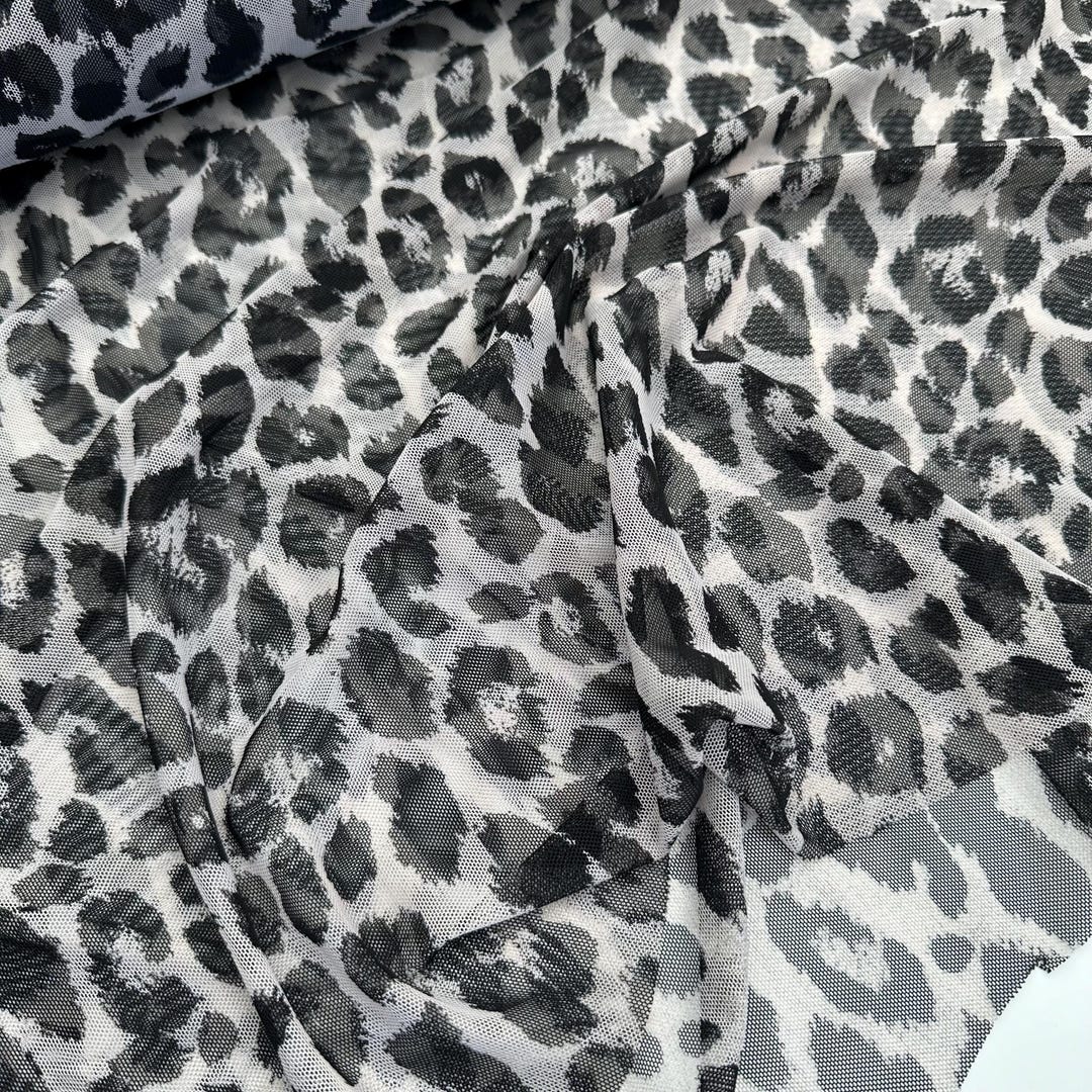 Animal Print Stretch Mesh, Sold by the Yard - Etsy
