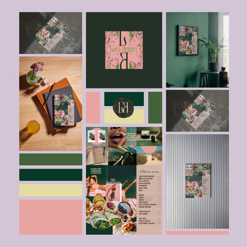 Dream Big Vision Board - Pink - Etsy