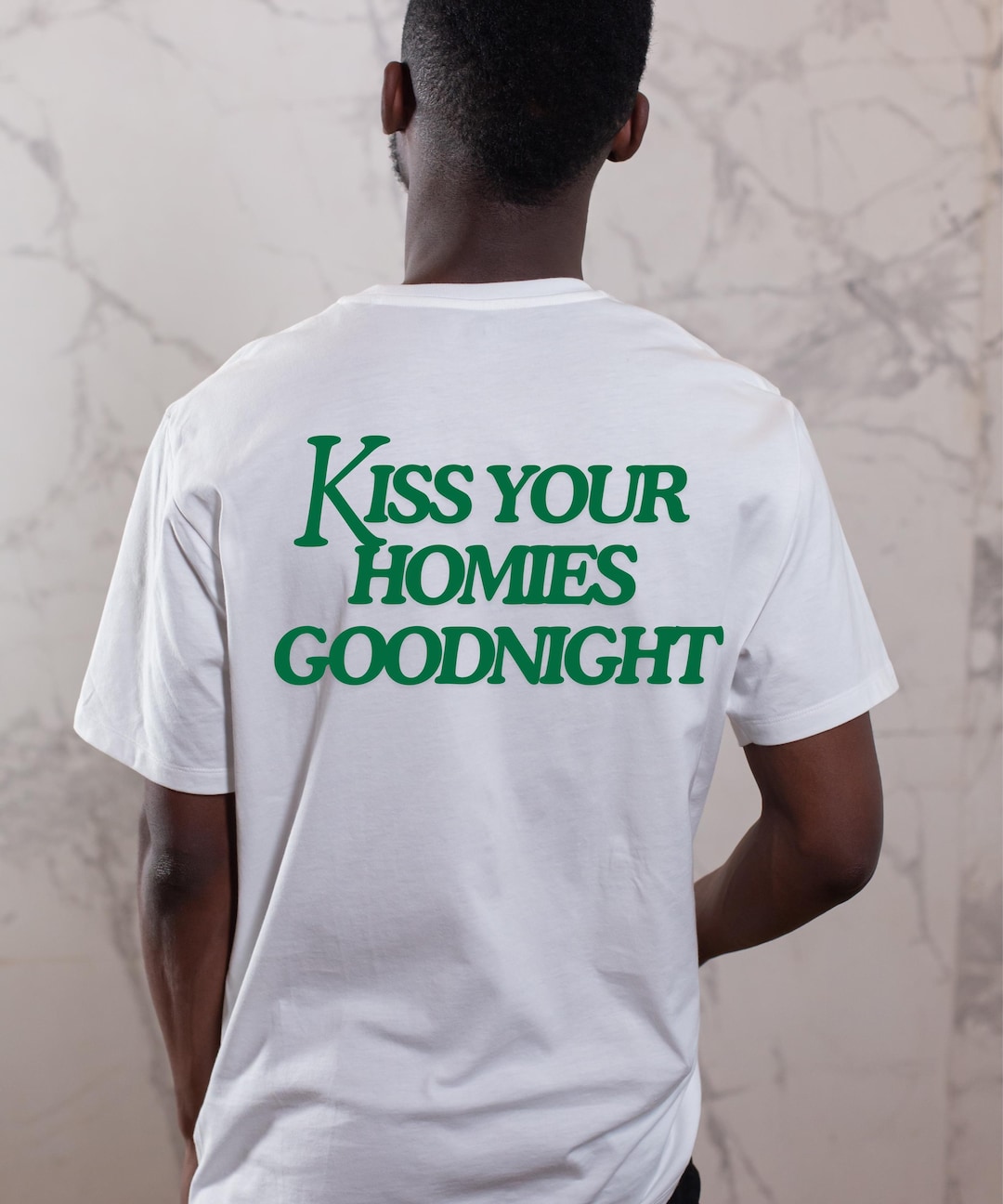 File *PNG* Text Kiss Your Homies Goodnight ,cute,minimal - Etsy