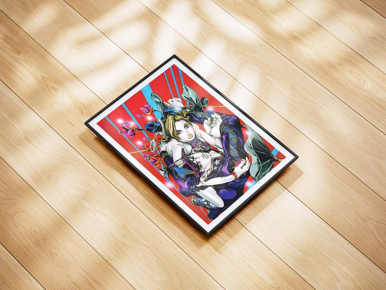 Jojo's Bizarre Adventure, Part 6 Stone Ocean Poster, Manga, Anime ...