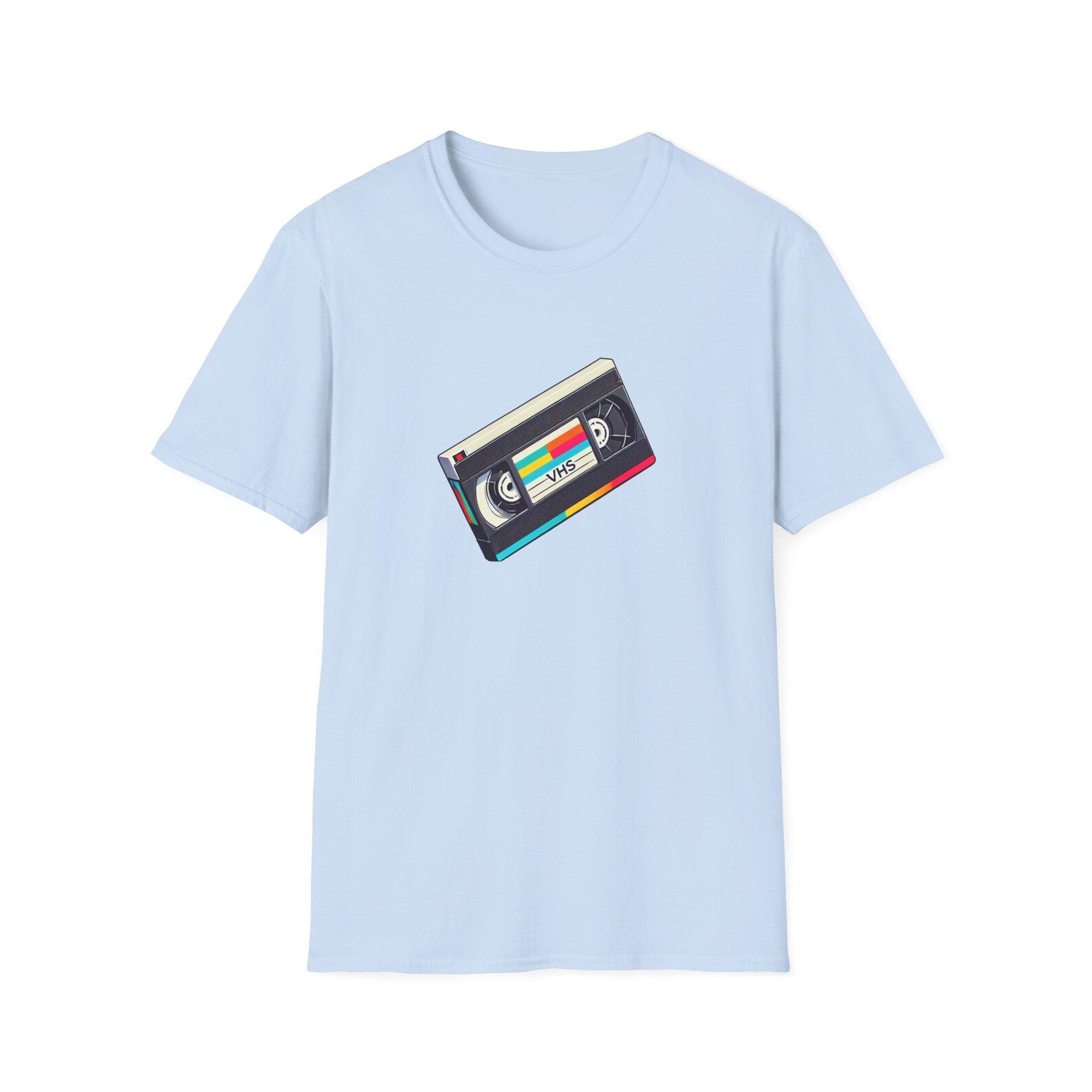 Rewind VHS Classic Tee, VHS Classic Old School Softstyle T-shirt - Etsy