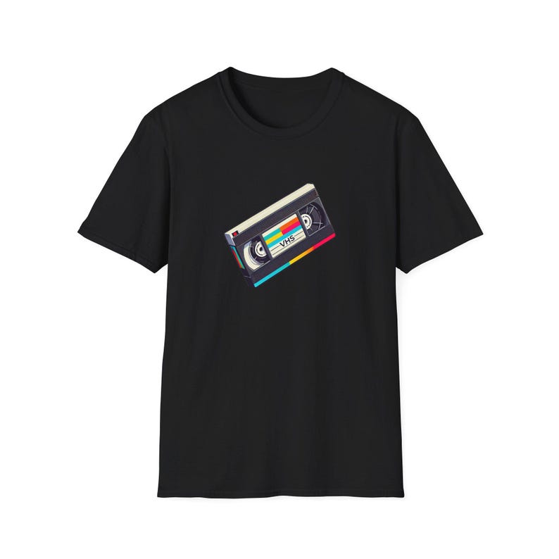Rewind VHS Classic Tee, VHS Classic Old School Softstyle T-shirt - Etsy