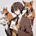 Dazai Osamu With His Book - Etsy