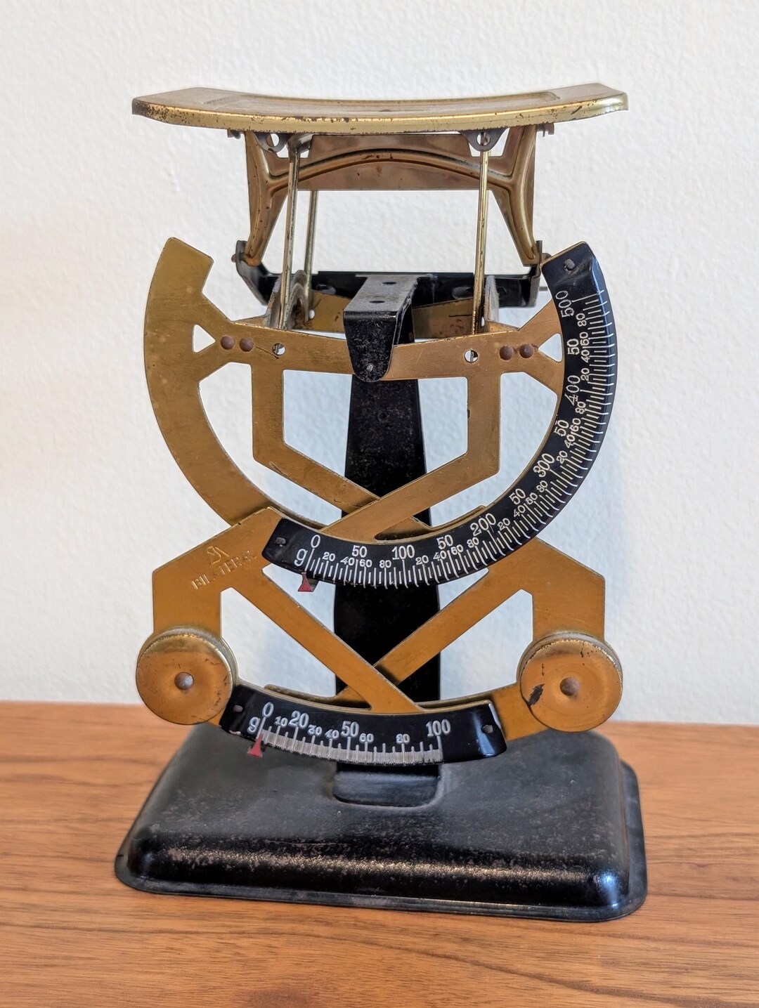 Vintage 1930s Bilateral Letter Scale in Excellent Condition Still ...