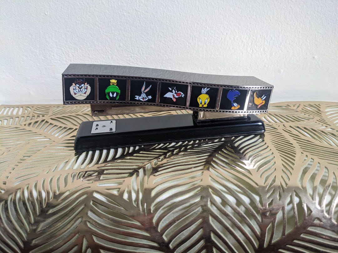 Looney Tunes Film Strip Stapler From the 90s Featuring Taz Marvin Bugs ...