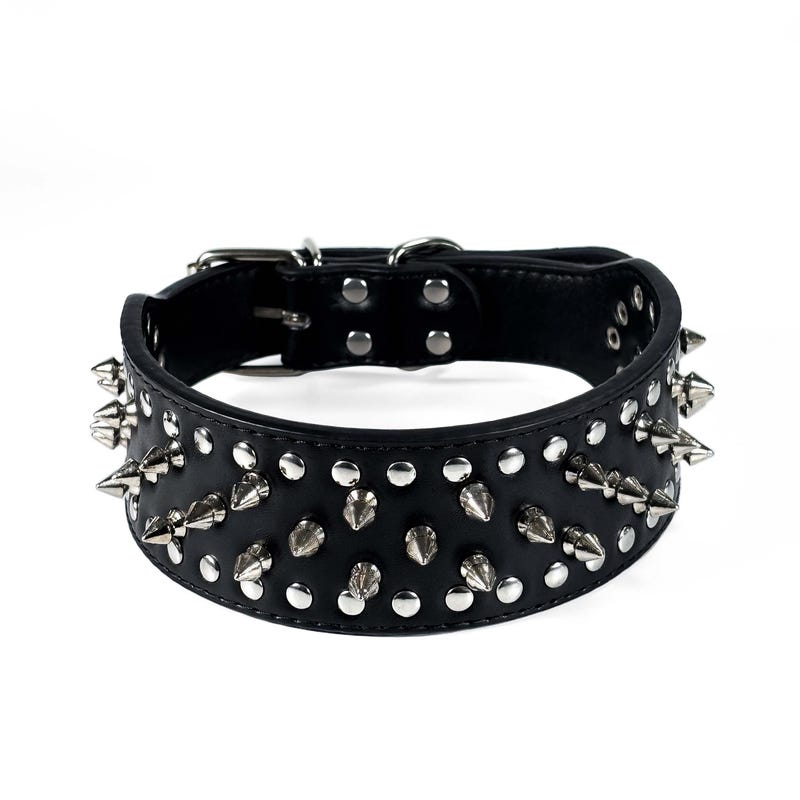 Spiked Dog Collar - Etsy
