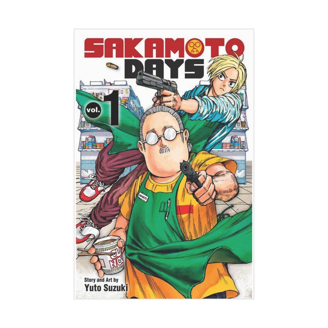 Sakamoto Days Unframed Prints Stylish Wall Art, Manga Decor, Geek Room ...