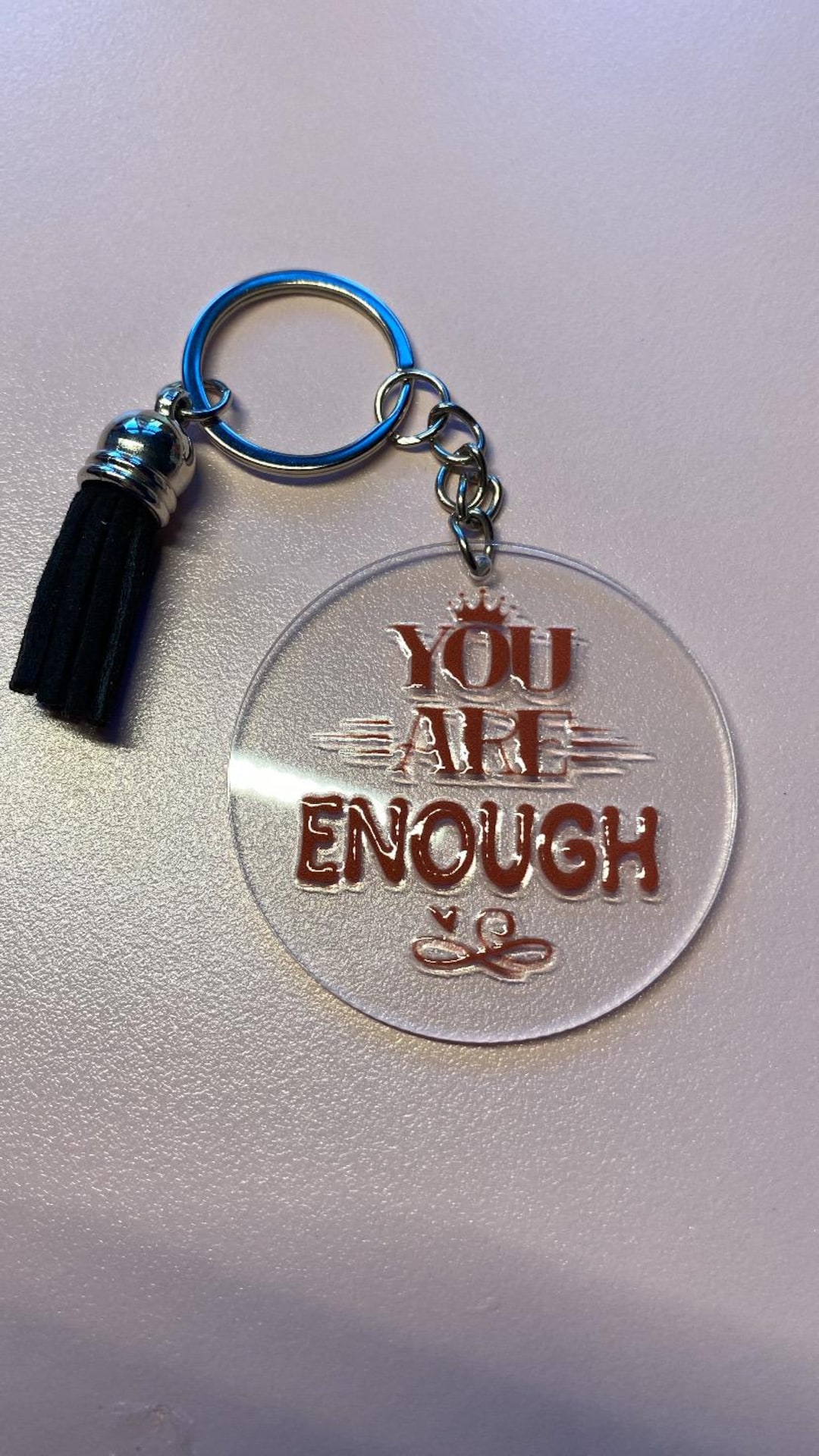 Custom Made, UV Sticker Acrylic Keychains, Mental Health Awareness - Etsy