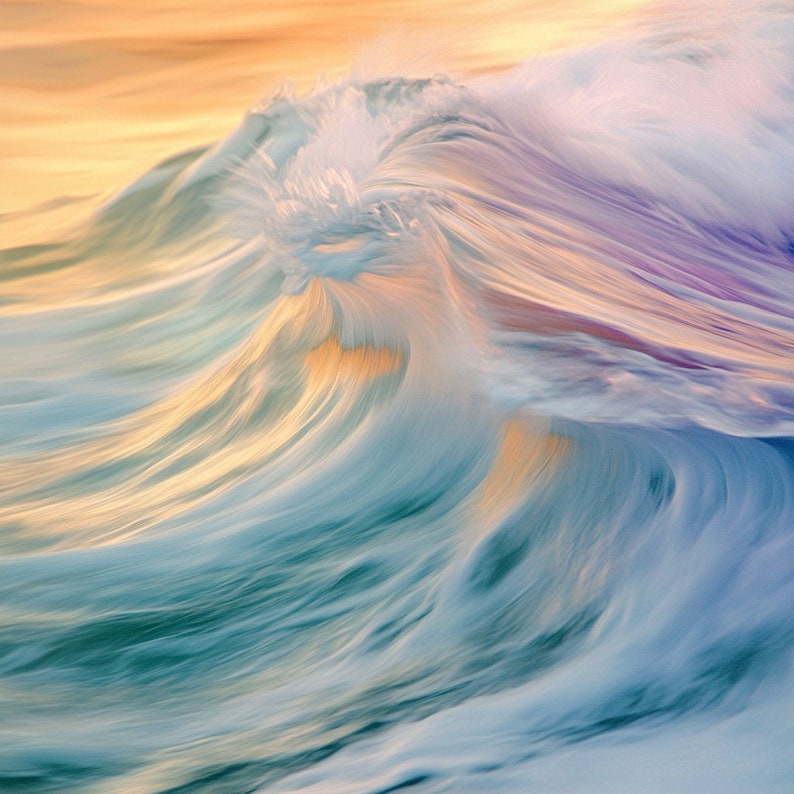 A Wave - Artwork Paper Print - Etsy