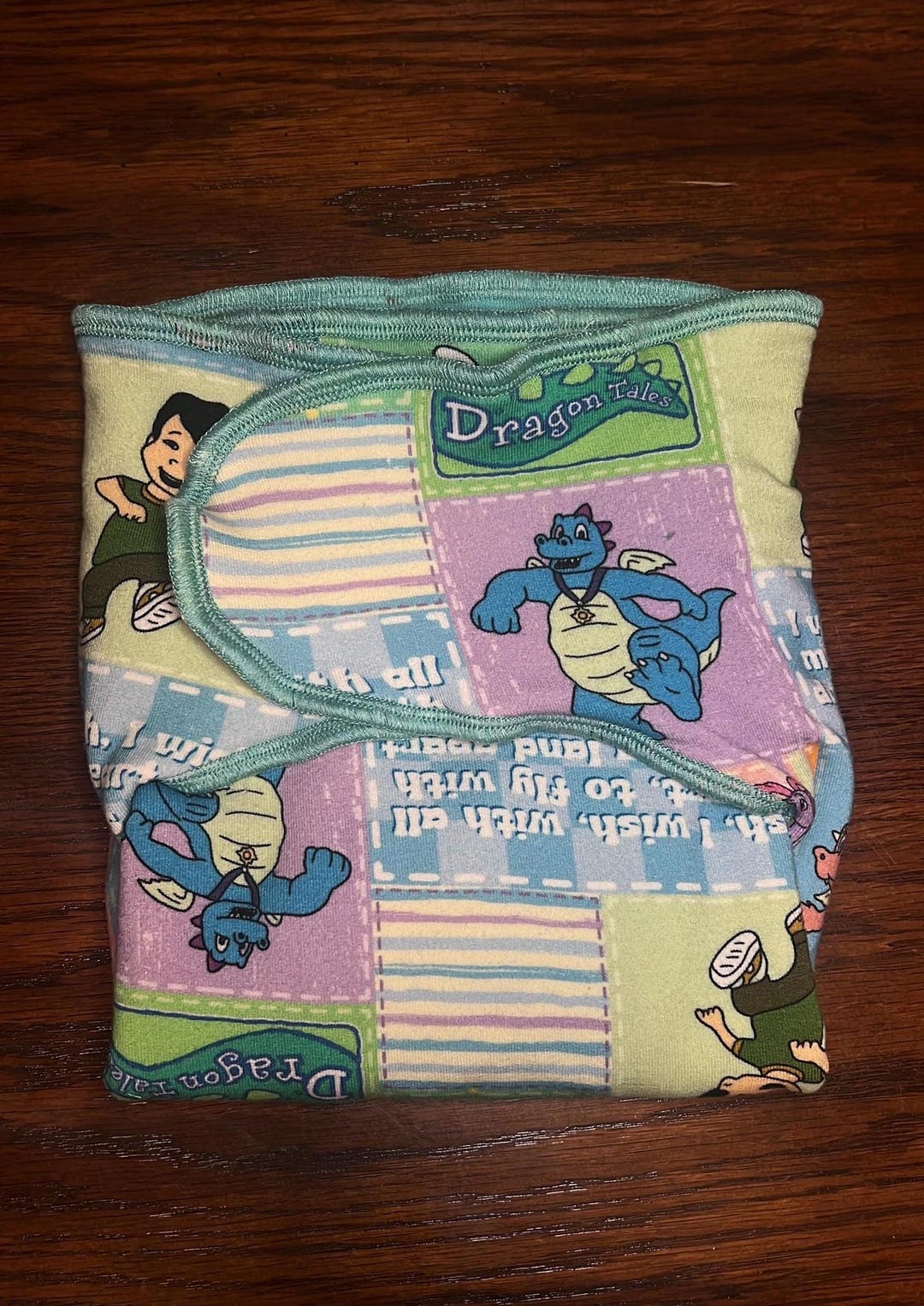 Wishing Scale Pre-flat, Dragon Cloth Diaper, Dragon Stories Cloth ...