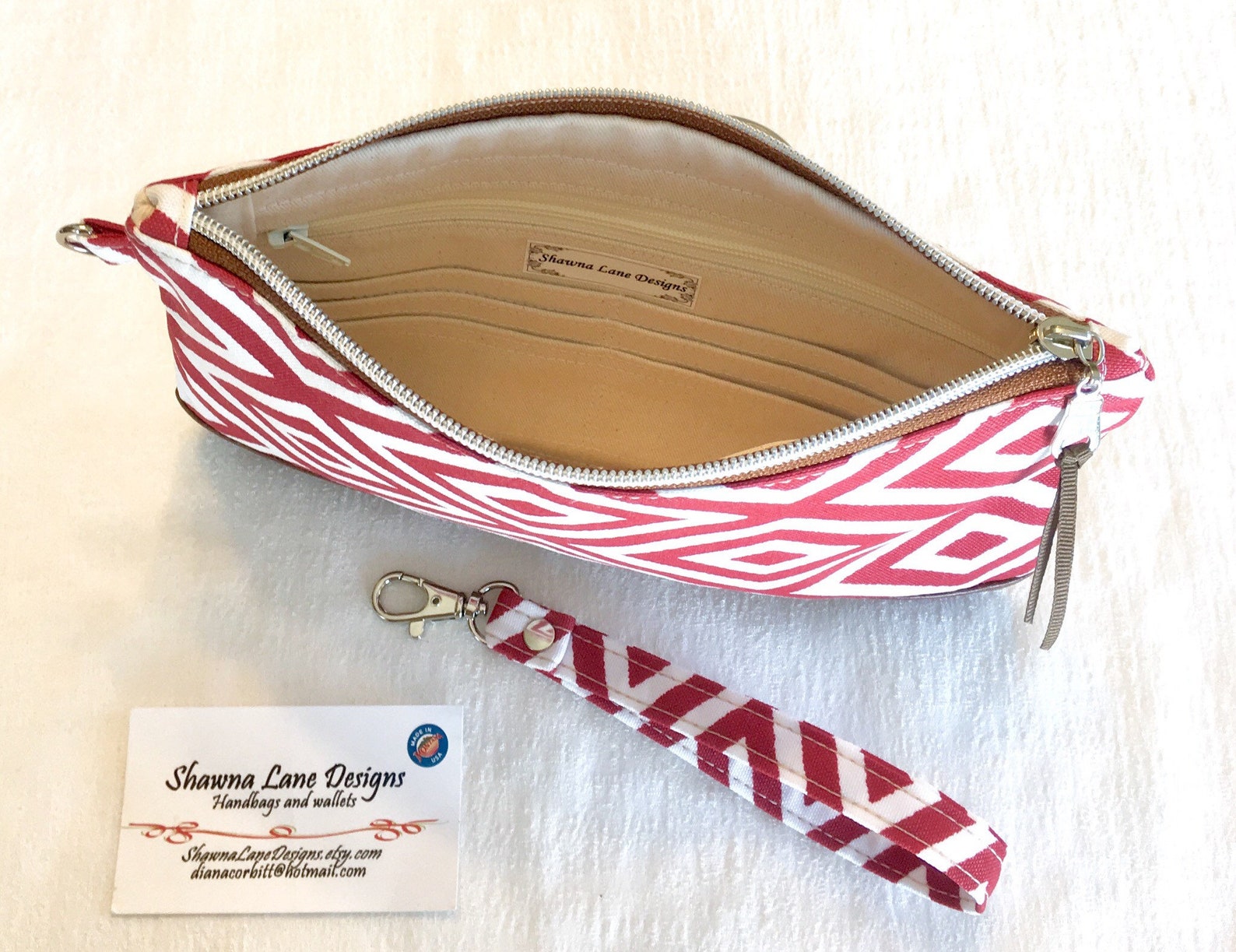 Wristlet, Wallet, Cell Phone Wristlet, Red Wristlet, Small Handbag ...