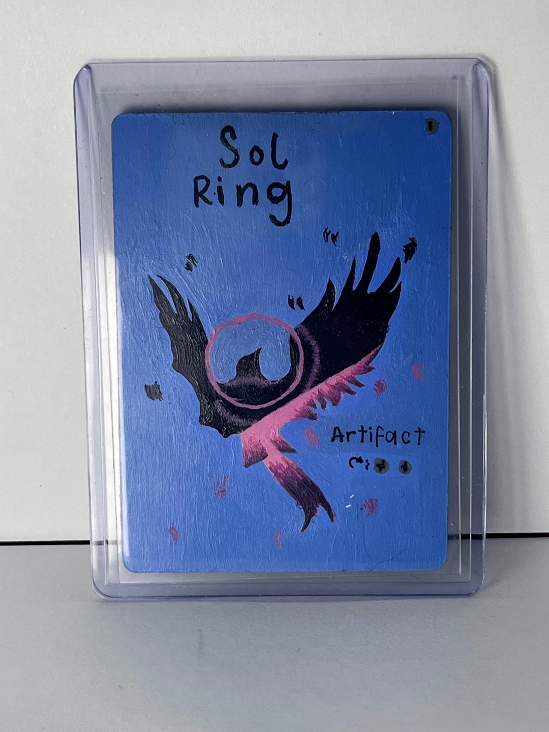 Hand-painted Sol Ring Proxy Card, Custom Magic the Gathering Art ...