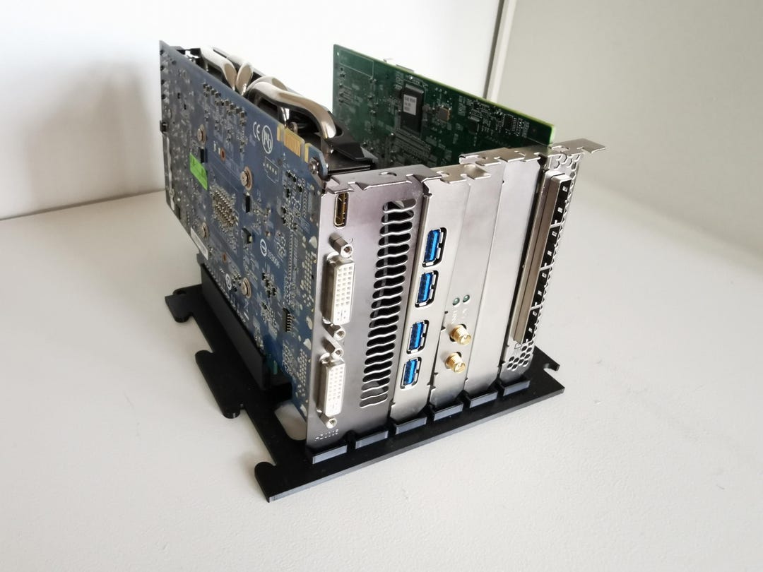 PCI / Pcie Card Holder Storage Upright Solution. GPU & RAID. 6 Lane - Etsy