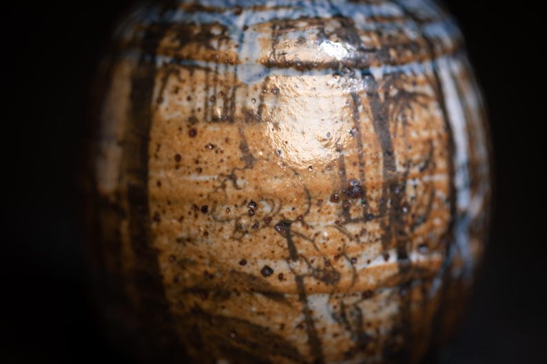 Sake Bottle | Kohiki Tokkuri Sake Flask | Japanese Pottery | Handmade ...