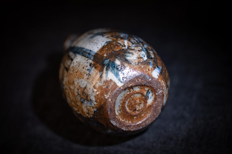 Sake Bottle | Kohiki Tokkuri Sake Flask | Japanese Pottery | Handmade ...