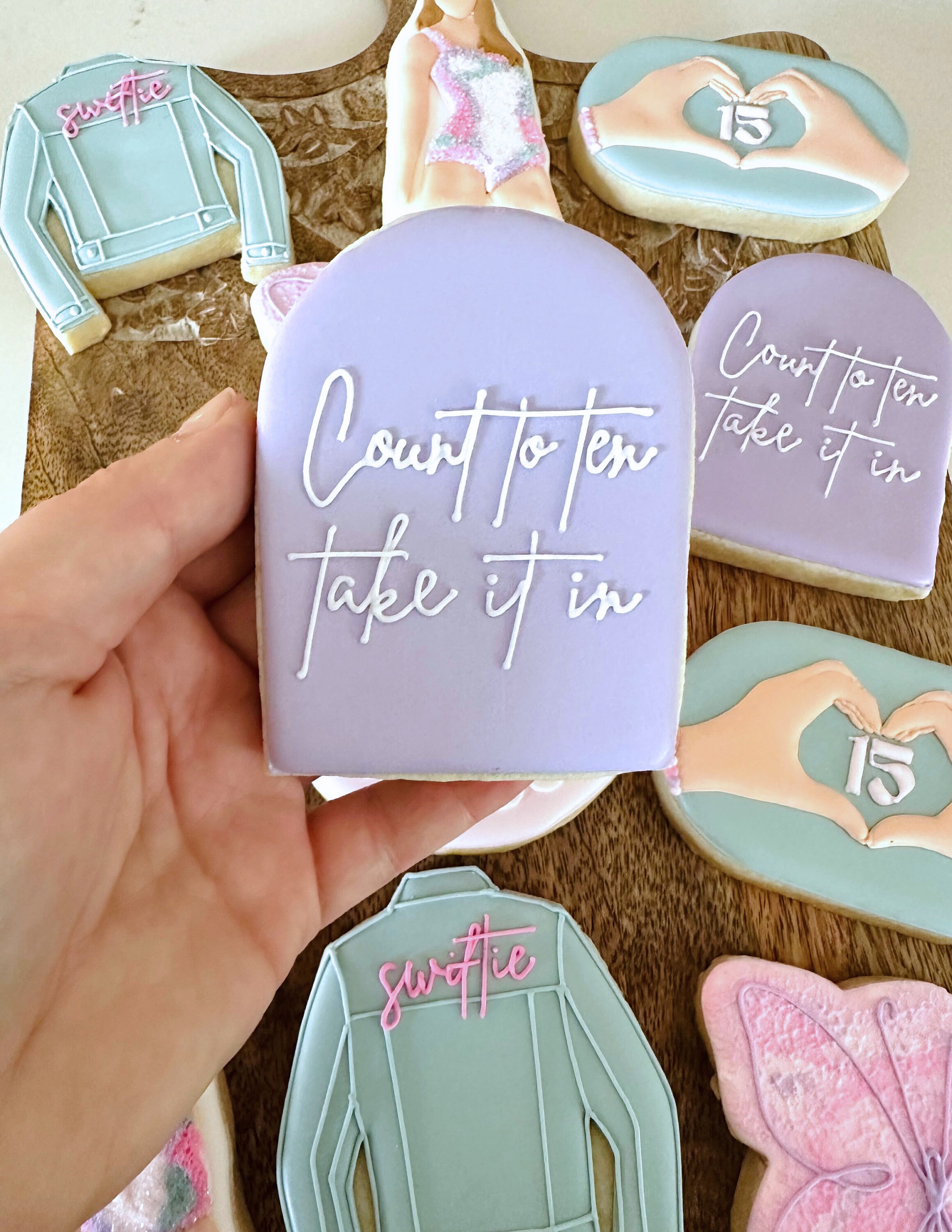 15th Birthday Cookies Custom Sugar Cookies Birthday Cookies Royal Icing ...