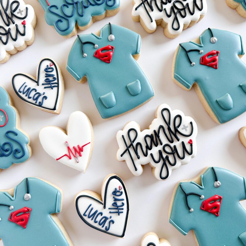 Nurse Cookies - Etsy