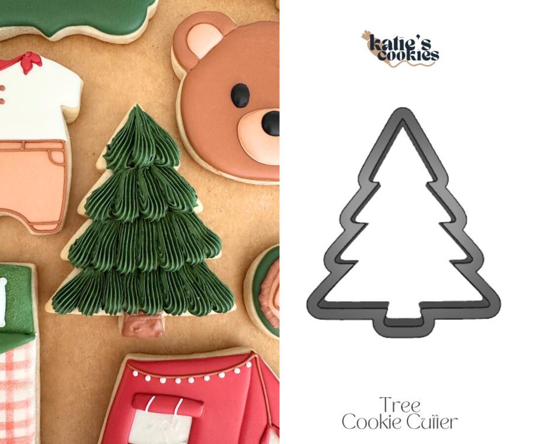 Tree Cookie Cutter (multiple Sizes Available) - Camping/national Park ...