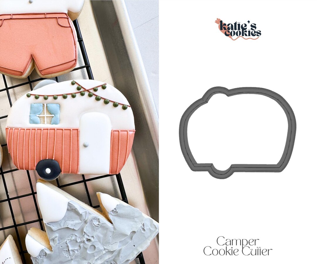 Camper Cookie Cutter (multiple Sizes Available) - National Park Set ...