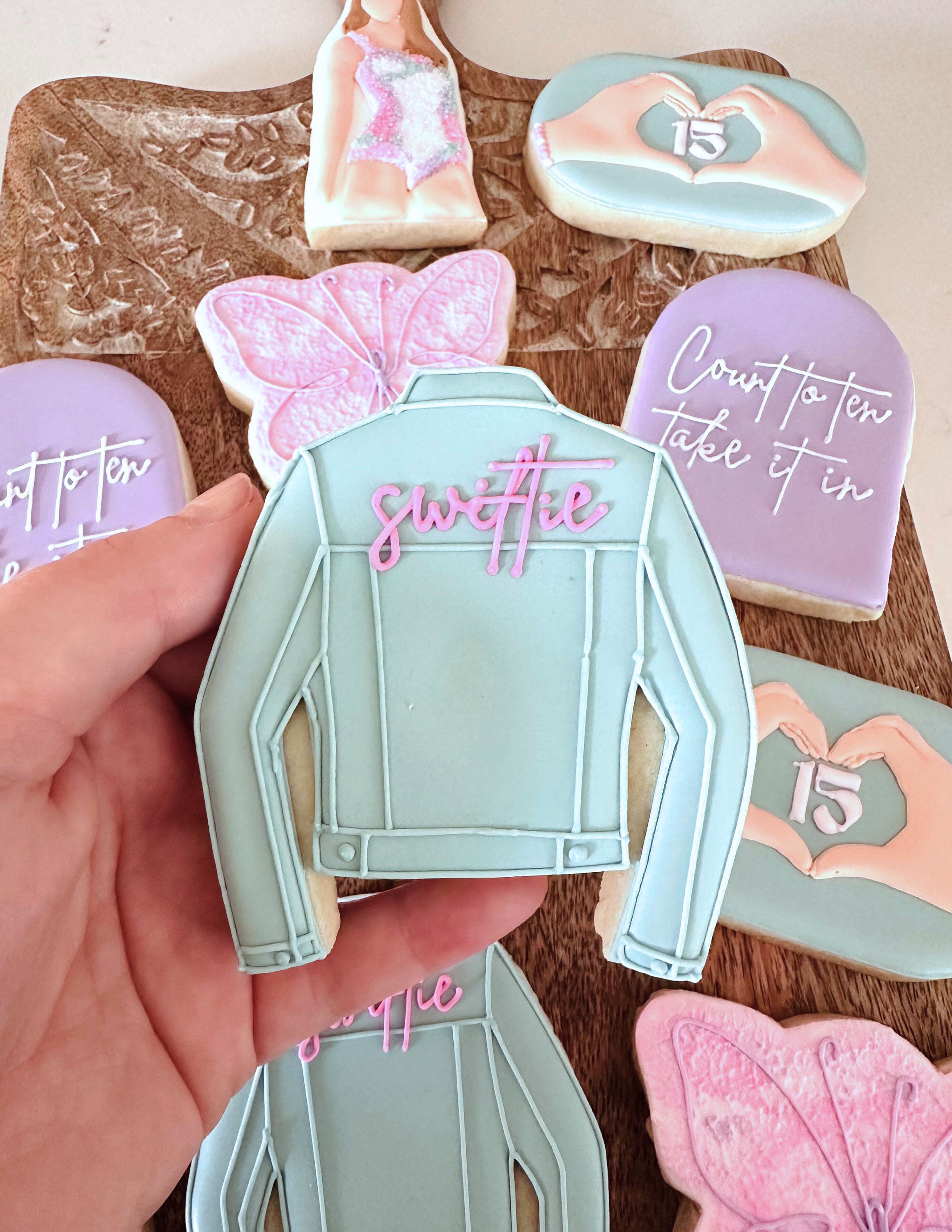 15th Birthday Cookies Custom Sugar Cookies Birthday Cookies Royal Icing ...