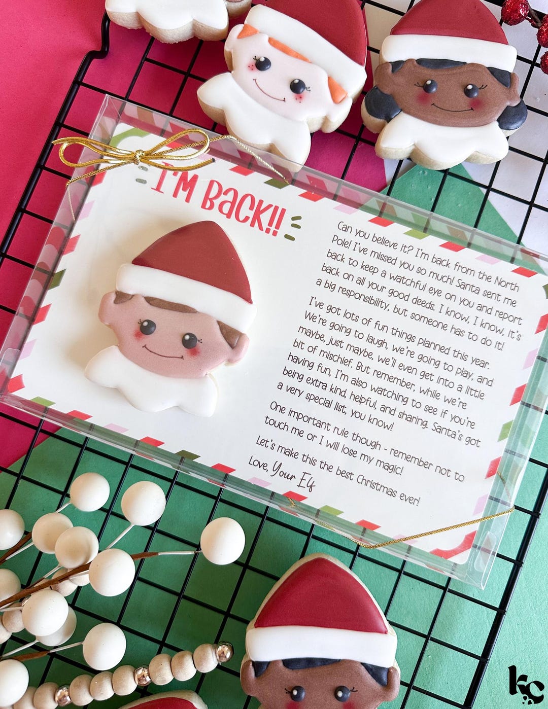 Elf on the Shelf I'm Back Gift Box Elf on the Shelf Elf-a-fy Your Kiddo ...
