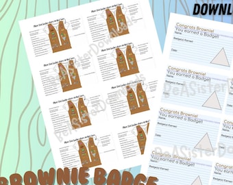 Brownie Badge & Award Certificate Bundle | Updated for the 2025-2026 ...