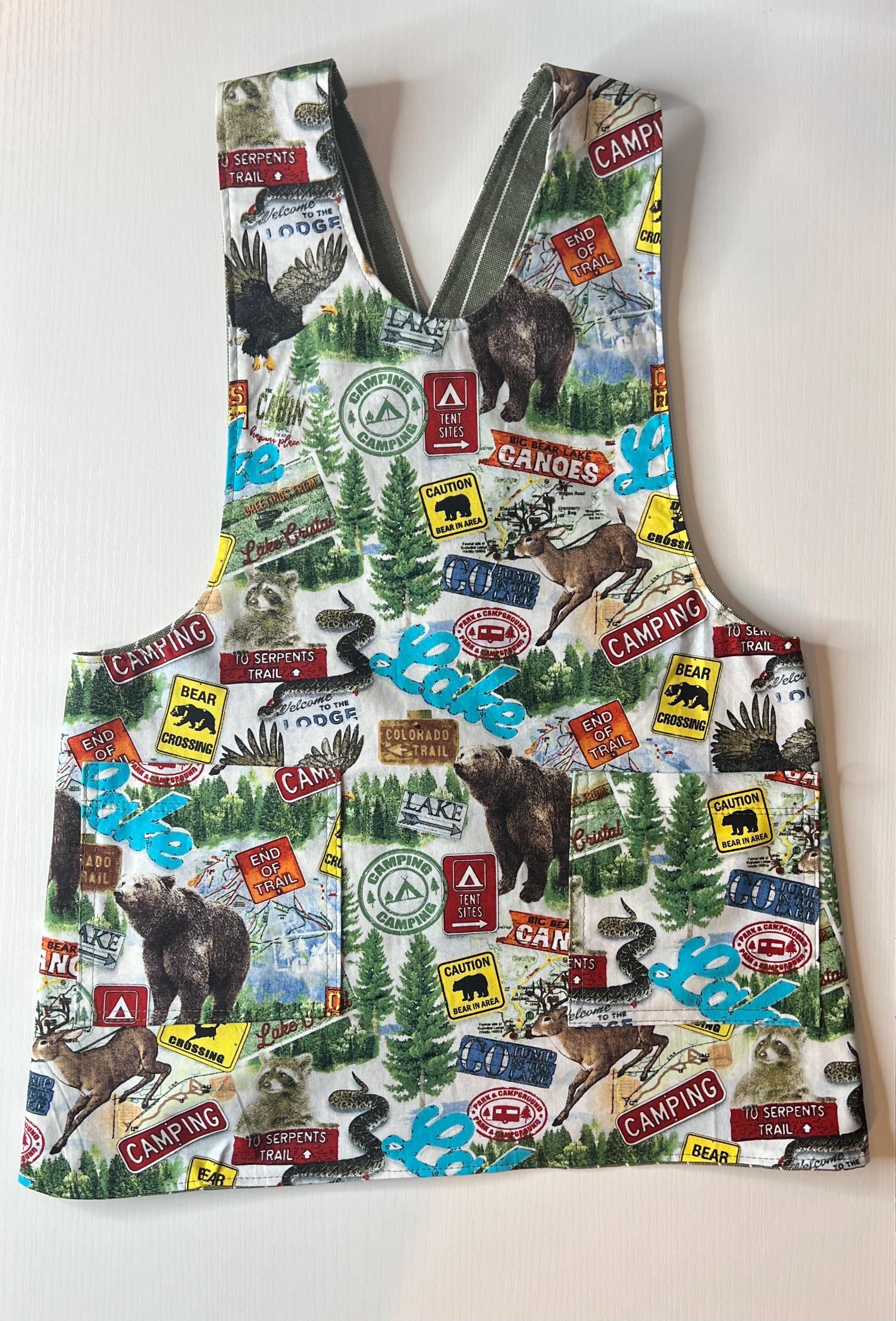 Reversible Crossback Apron PDF Sewing Pattern for Babies, Toddlers, and ...