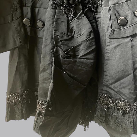 Victorian Style Black Hand Tailored Jacket Made from … - Gem