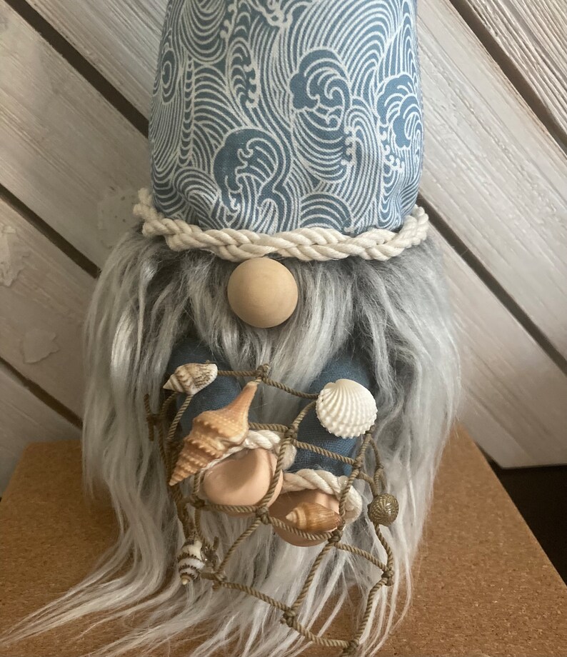 Gnome of the Sea. Seashells, Waves! - Etsy