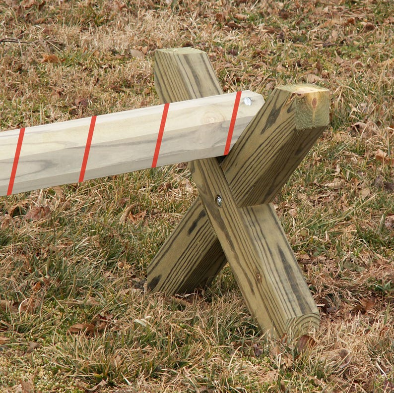 Cavalettis Wooden "x" Only Horse Jumps Pair - Etsy