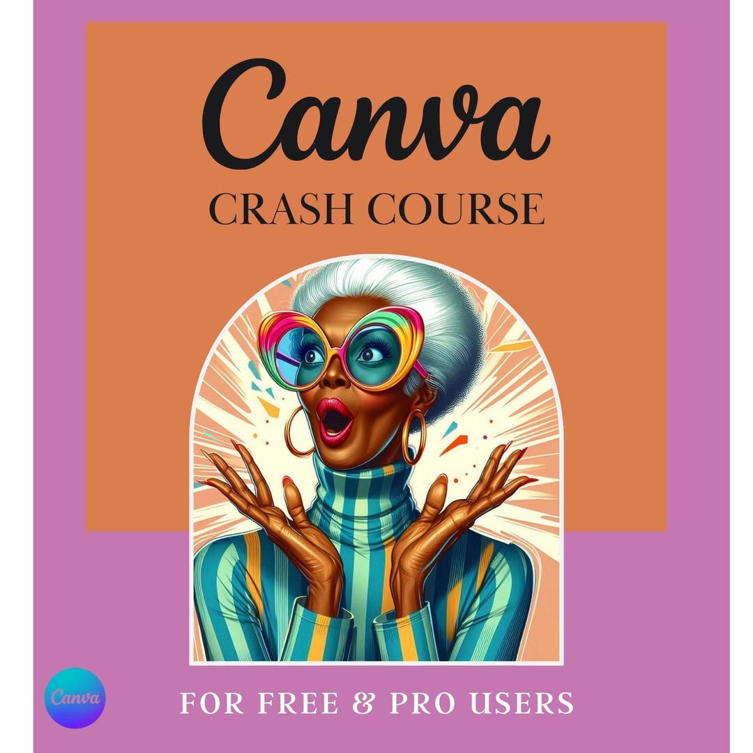 Canva Crash Course Printable Etsy Shop Marketing Guide Beginner ...