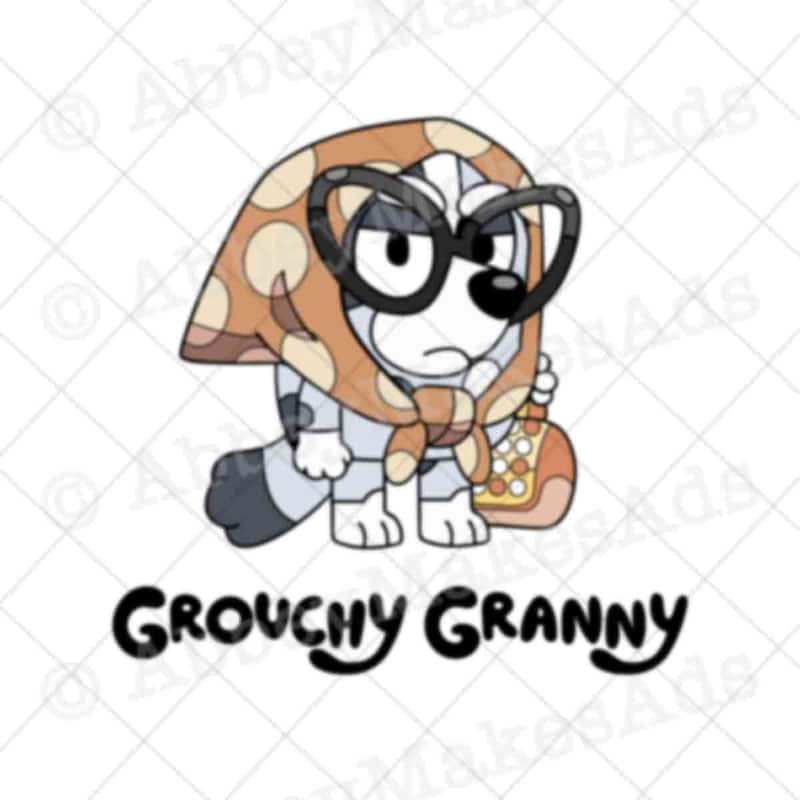 Granny Bluey - Etsy