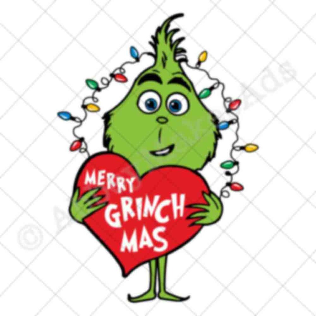 Merry Grinchmas Kid Grinch Christmas Shirt Design Layered SVG PNG ...