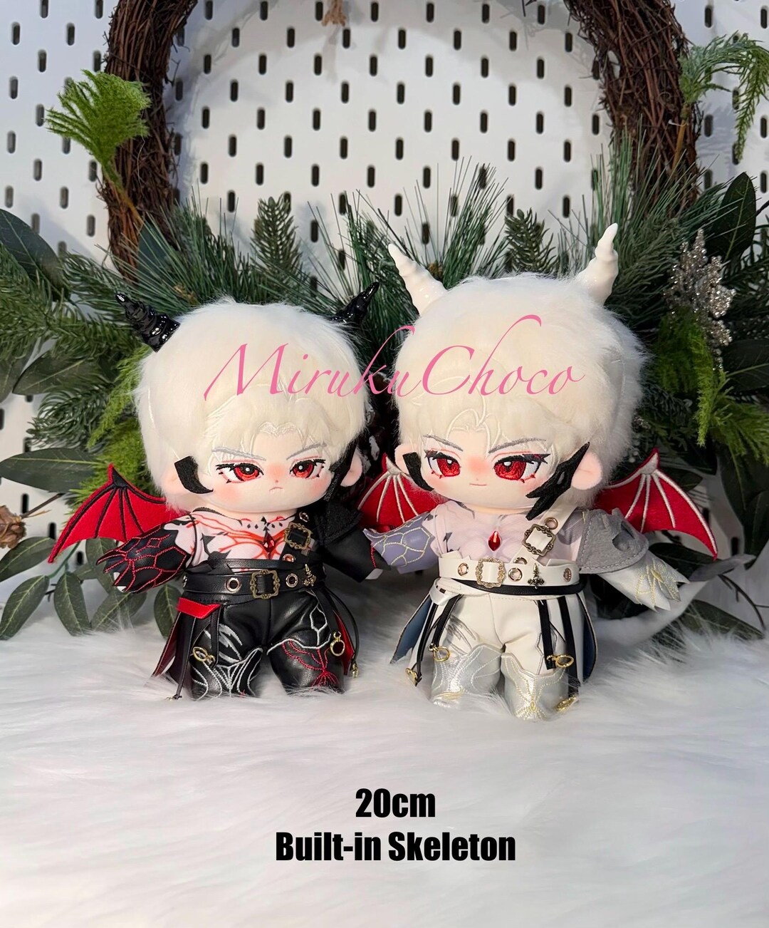 Love and Deepspace Sylus 20cm/8in Plush Doll With Scarlet Ardor Outfit ...