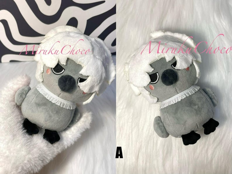 Love and Deepspace 13cm/5in Rafayel Artsy Birb, Sylus Grumpy Crow Plush ...