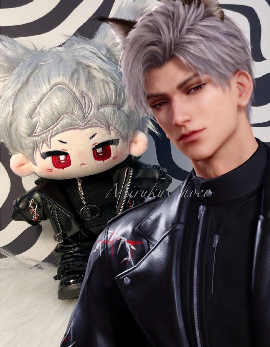 Love and Deepspace Sylus 20cm/8in Plush Doll With Obsidian Judgment ...