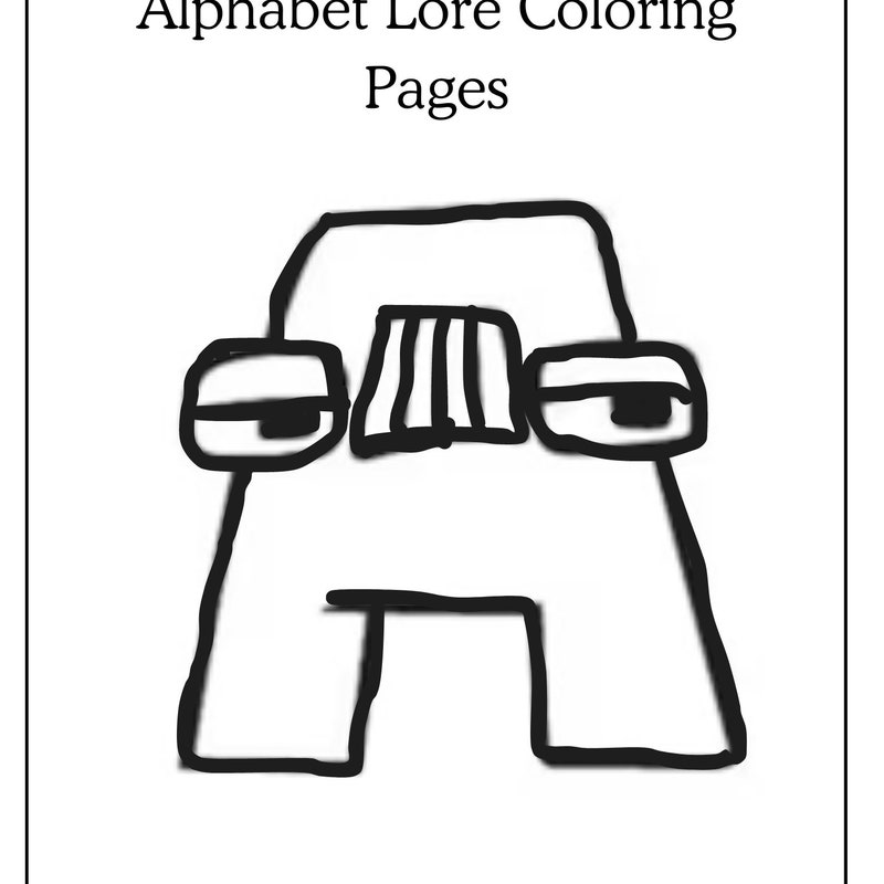 Alphabet Lore - Etsy