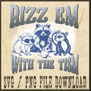 Rizz Em With the Tism Png, Funny Possum Png, Possum Lover Png, Angry ...