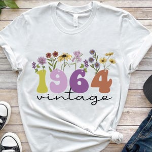 1964 Vintage Png, 1964 Floral Png, Flovers and 1964 Png, 1964 Born Gif ...