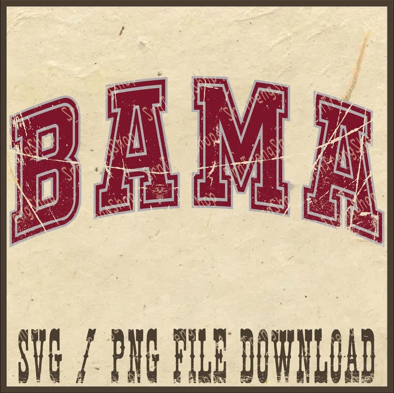 Vintage Style Alabama Png, Bama Png, Alabama Unisex Adult Youth Graphic ...